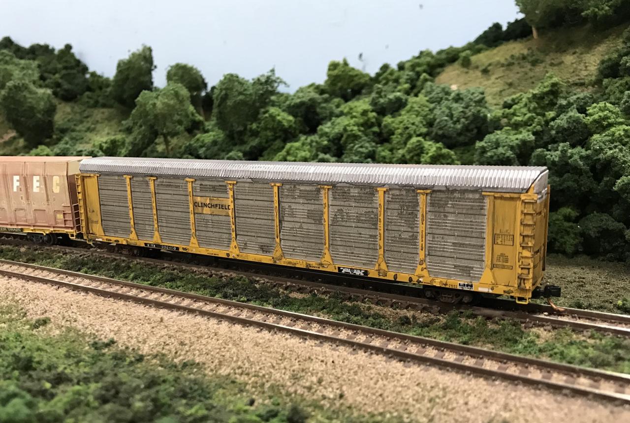 Clinchfield Railroad N-scale Blue Ridge Division - Rolling Stock