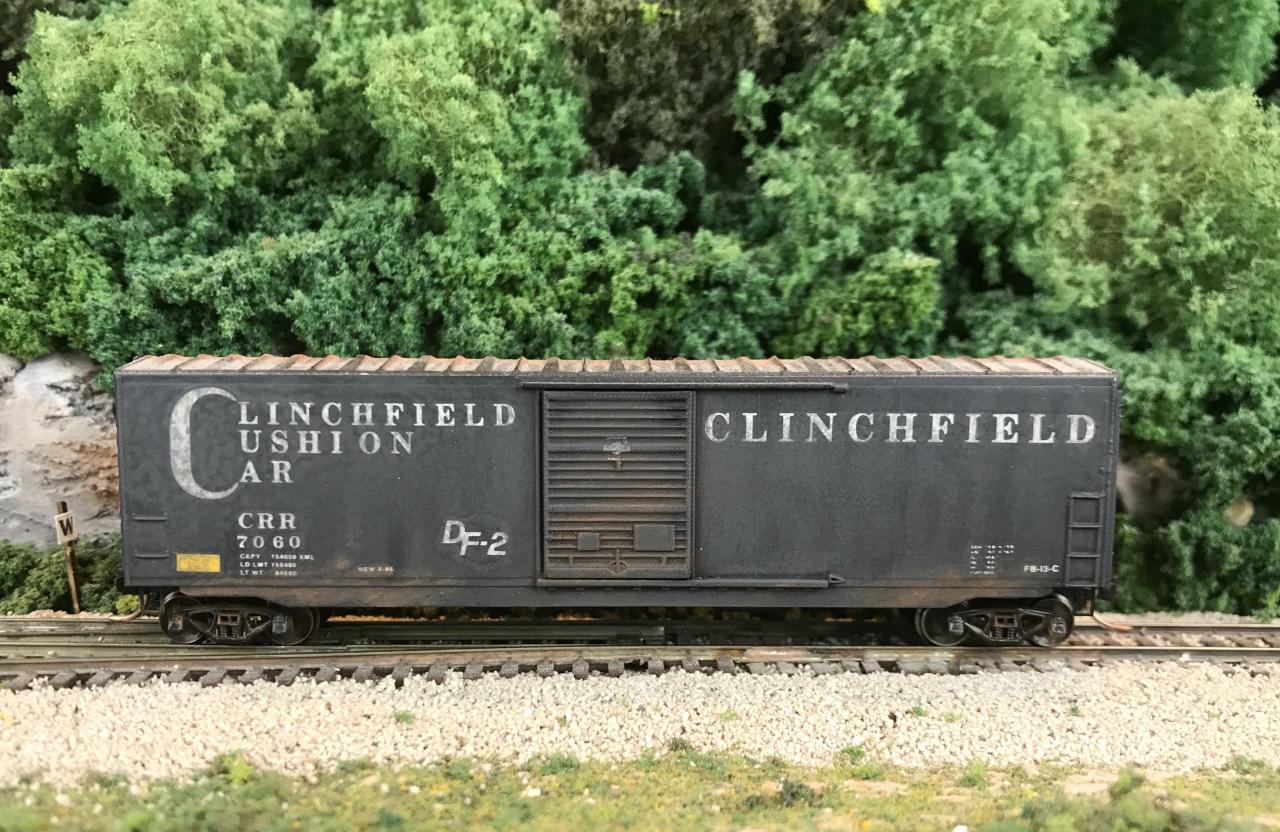 Clinchfield Railroad N-scale Blue Ridge Division - Rolling Stock