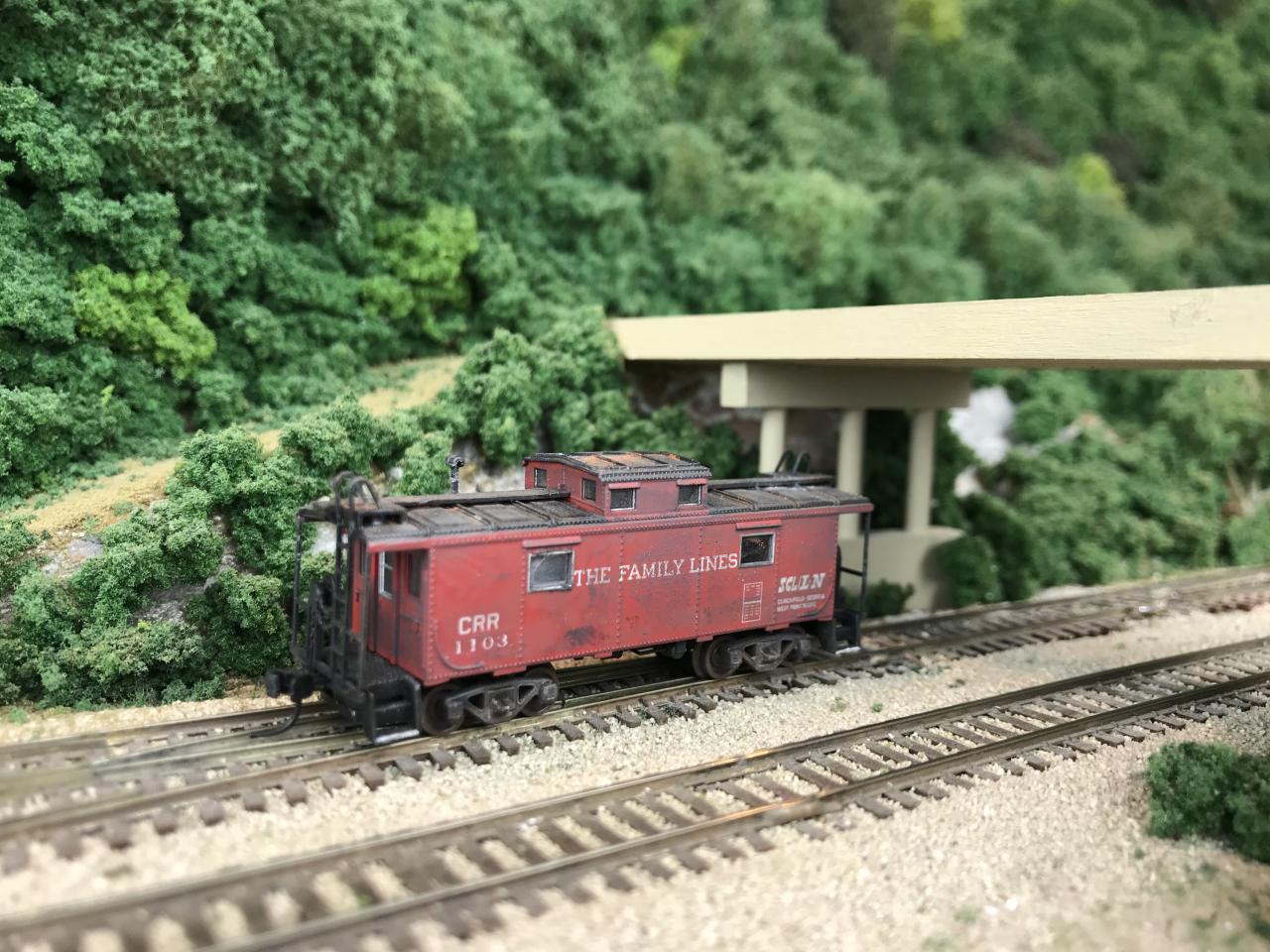 Clinchfield Railroad N-scale Blue Ridge Division - Photos