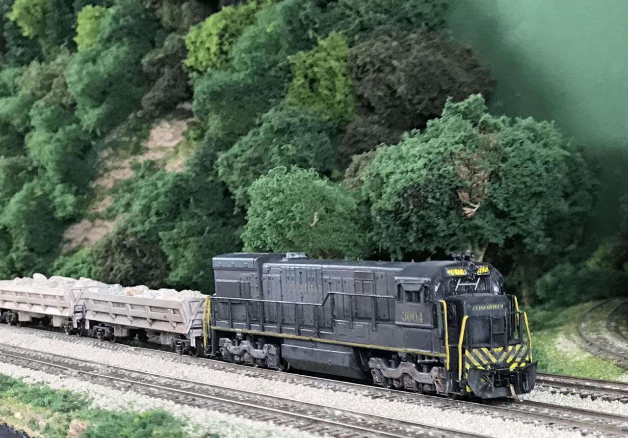Clinchfield Railroad N-scale Blue Ridge Division - Photos