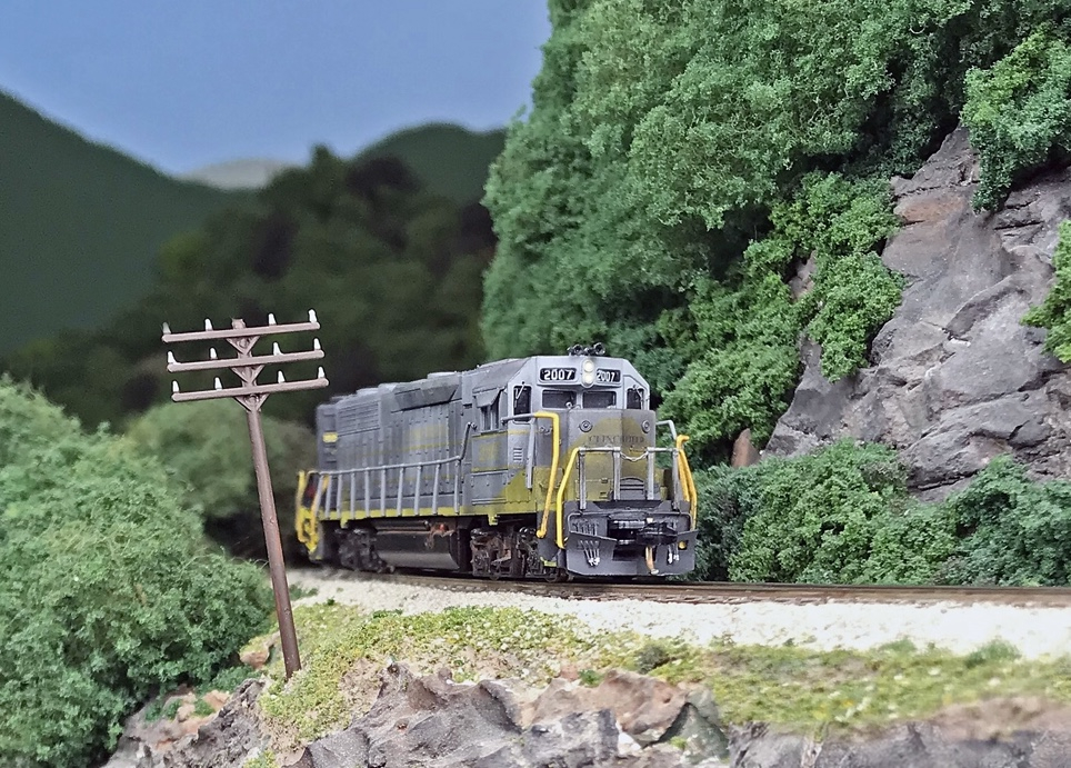 Clinchfield Railroad N-scale Blue Ridge Division - Photos