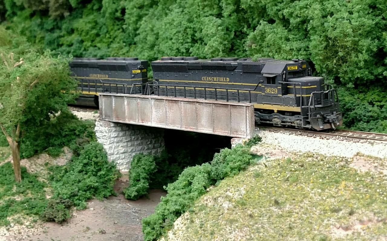 Clinchfield Railroad N-scale Blue Ridge Division - Photos